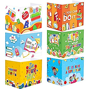 Zhehao 6 Pack Desk Divider Privacy Boards for Student Desks Bright Colored Desk Privacy Panel Privacy Folders Desk Partition Student Testing Dividers for Home Office School Supplies, 6 Assorted Style