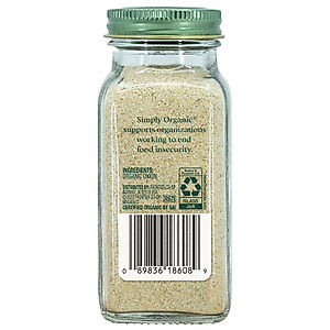 Simply Organic White Onion Powder, Certified Organic | 3 oz | Allium cepa