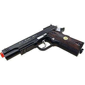 500 fps new full metal wg airsoft m 1911 gas co2 hand gun pistol w/ 6mm bb bbs(Airsoft Gun)