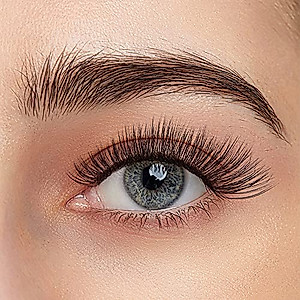 DIY Eyelash Extension,Cluster Lashes Individual False Eyelashes Extension Natural Look Reusable Glue Bonded Black Super Thin Band 48 Lash Clusters by BEYELIAN (Style3 0.07 12mm Black Band)