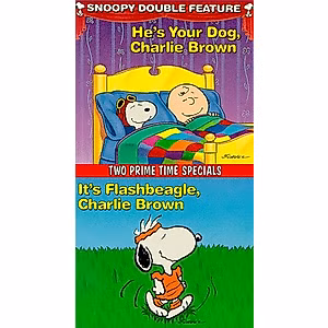 Snoopy Double Feature Vol. 2 (He's Your Dog/It's Flashbeagle, Charlie Brown) [VHS]