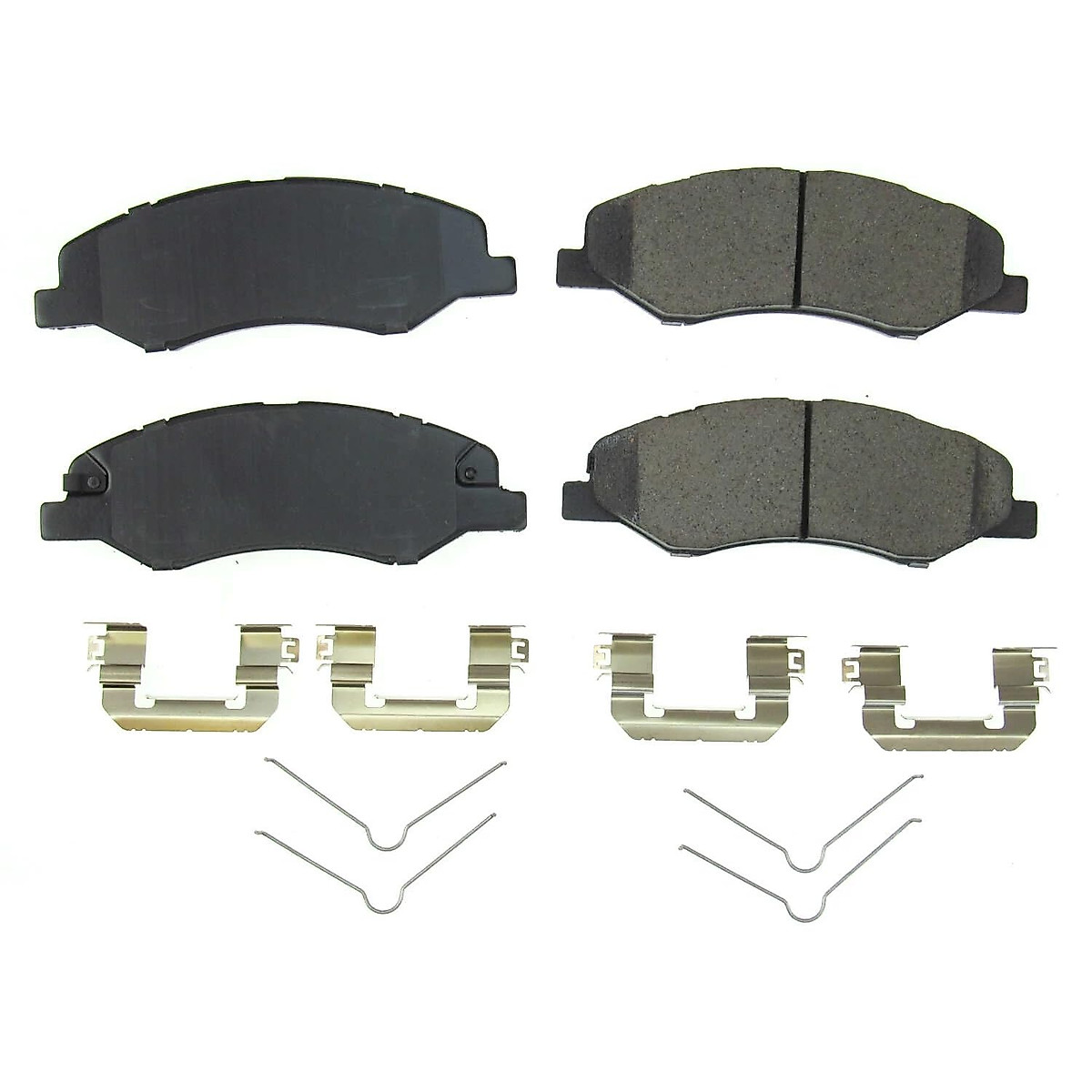 Power Stop 17-2089 Front Z17 Evolution Ceramic Brake Pads with Hardware For Honda Odyssey 2018-2022 [Model Specific]