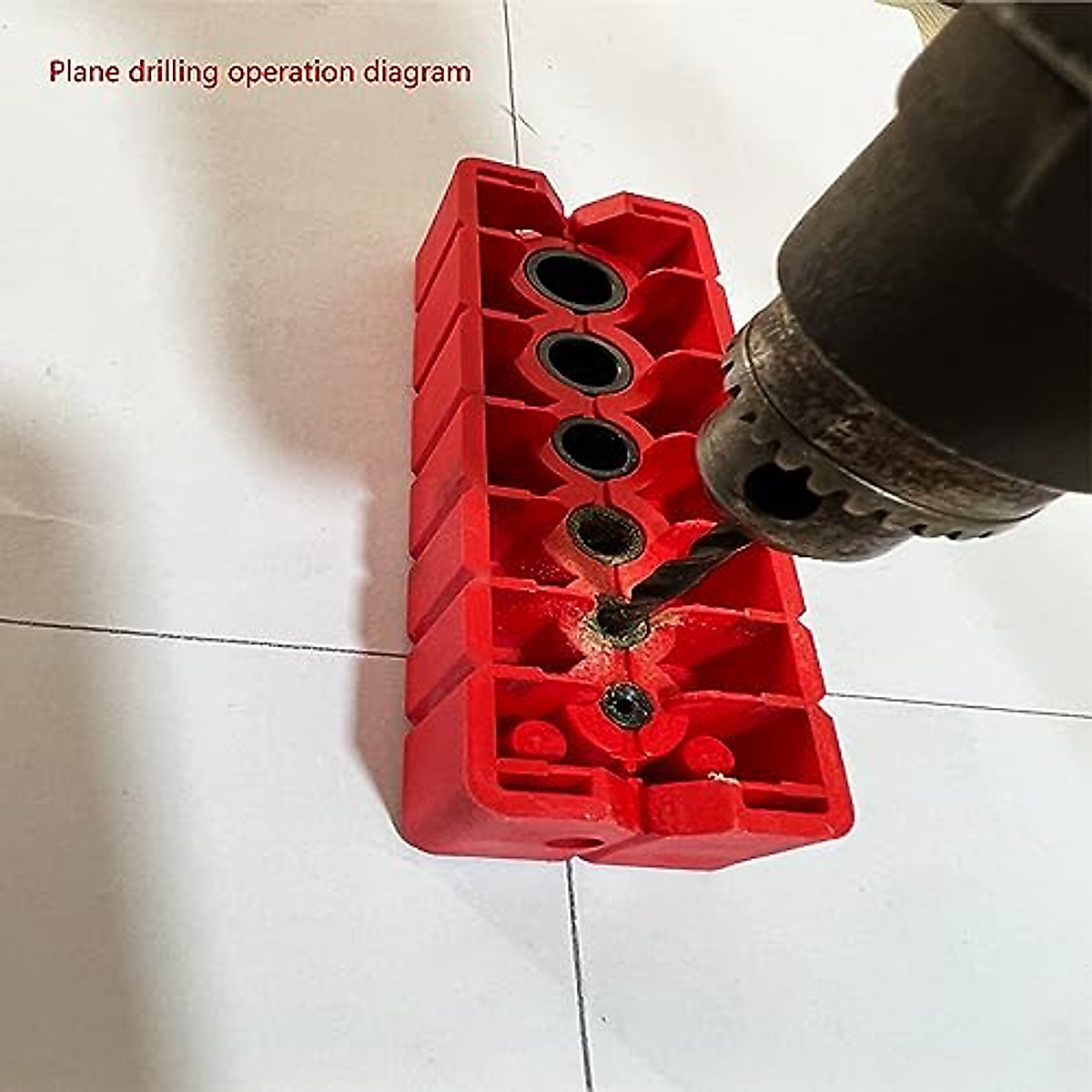 2mm-13mm Pocket Hole Jig Woodworking Drilling Locator Wood Dowelling Self Centering Drill Guide Kit Hole Puncher Multifunctional Woodworking Hole Puncher