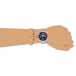 Seiko Men's Analogue Automatic Watch with Stainless Steel Strap SRPD53K1