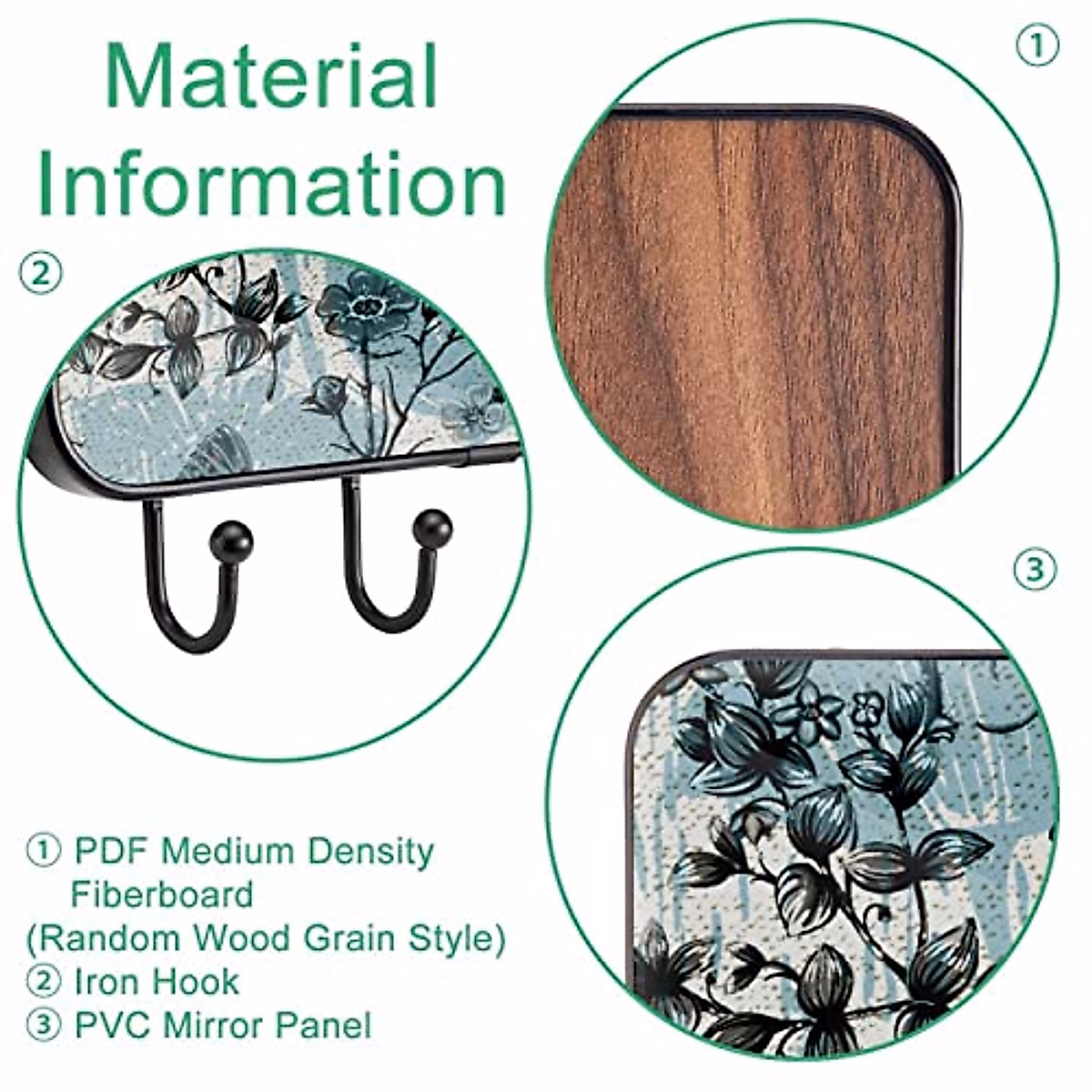 Dragonfly Insect Adhesive Hooks Towel Hooks, Wall Hooks Stick on Bathroom/Kitchen/Bedroom