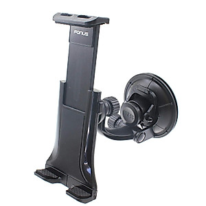 Xenda Car Mount Dash Windshield Holder Strong Grip Cradle Swivel Dock Suction Compatible with Samsung Galaxy Z Flip 3 5G - Galaxy Z Fold 2 - Galaxy Z Fold 3 5G, Black