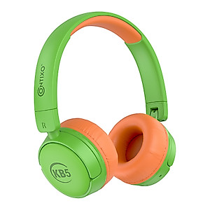 Contixo Kids Tablet, K102 Tablet for Kids and KB-5 Kids Headphones Bundle,10-inch HD, Ages 3-7, Toddler Tablet with Camera, Parental Control, Android 10, 64GB, WiFi, Learning Tablet for Kids