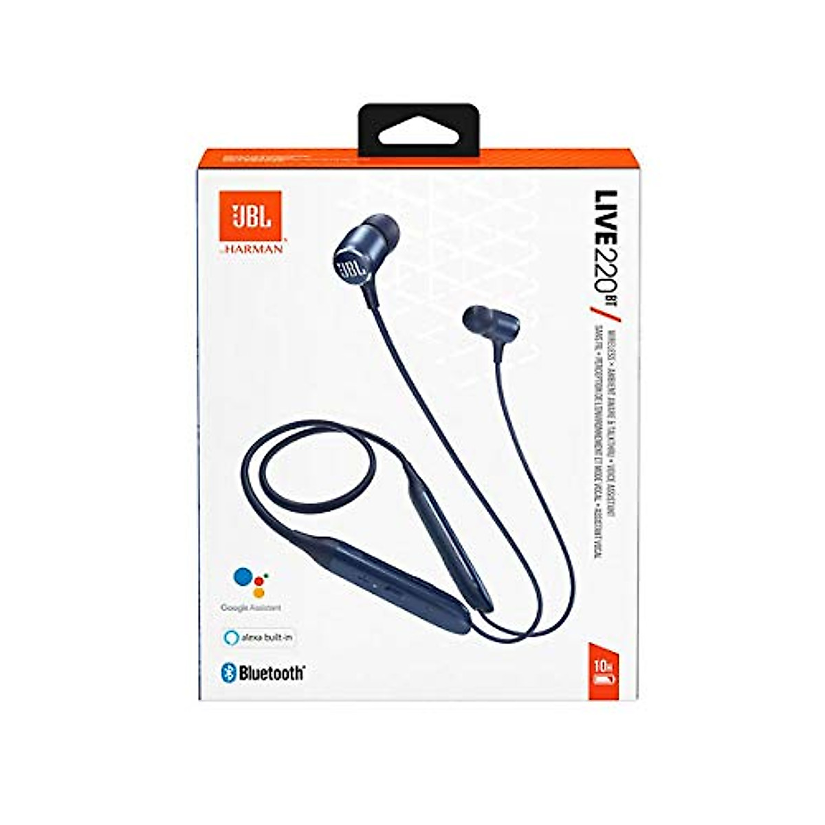 JBL LIVE 220 - In-Ear Neckband Wireless Headphone
