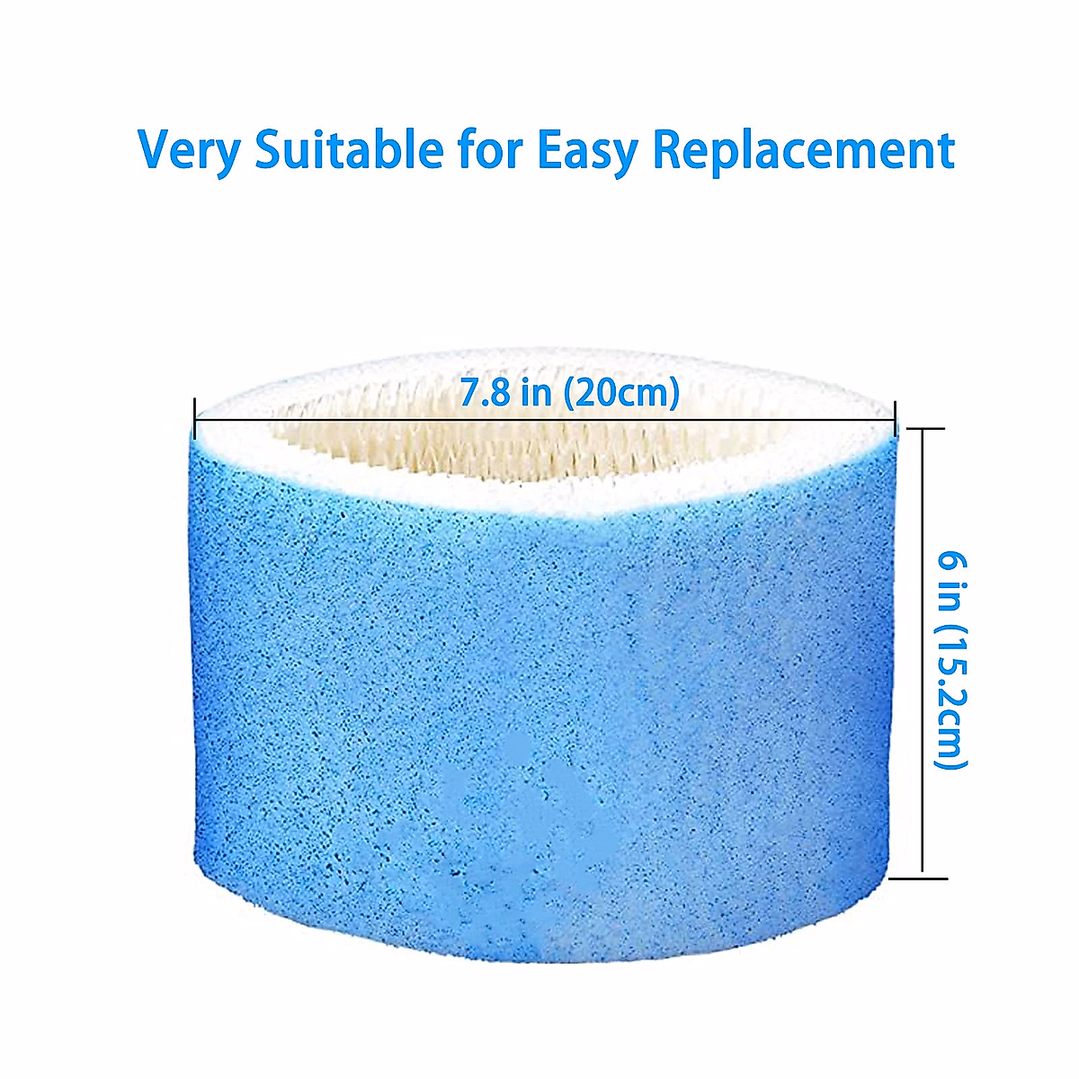 Bibolic Replacement Humidifier Wicking Filter for Honeywell HC-888, HC-888N, HC-888NC Humidifier, Replace HC-888 Series Humidifier Filter C (4 Pack)