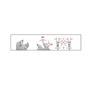 Freud LU87R010: 10" Thin Kerf Rip Blade