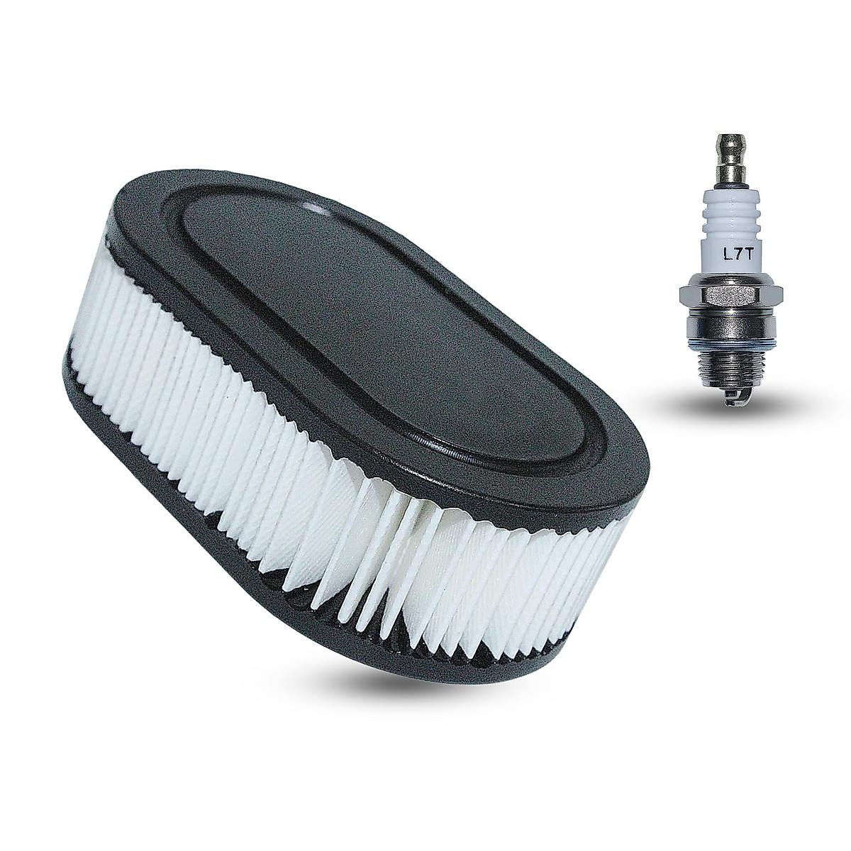 Mtanlo Air Filter Kit For Troy-Bilt walk-behind mower models TB110 TB115 TB200 TB230 TB240 TB320 TB330 TB370, Fits Troy-Bilt TB280ES, TB390ES, TB380ES, TB410XP and TB130XP