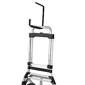 Ladder Hooks for Garage Ceiling, 15.3" Wall Mounted Garage Storage Hooks, Heavy Duty Utility Hanger for Ladder, Wood, Tools, Garden Hose and Bike(2 Pack, Black)