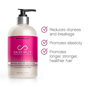 Hairfinity Hair Vitamins, Shampoo, and Conditioner - Biotin Growth Formulas for Damaged, Dry, Curly, or Frizzy Hair