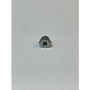 (100) 10-32 Acorn Cap Hex Nuts Aluminum Bolt Thread Cover Smooth Rounded #10/32