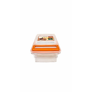 Kitchen Flower Kimchi Cutter Food Storage Container【Also Great for Cutting Other Vegetables, Meat, Bread】MADE IN KOREA (Medium (M))