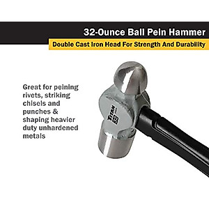 Titan - 32 Oz. Ball Pein Hammer (63024)