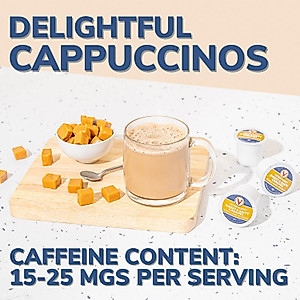 Victor Allen's Coffee French Vanilla Flavored Cappuccino Mix, 42 Count, Single Serve K-Cup Pods for Keurig K-Cup Brewers