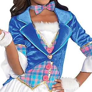 Amscan 849775 Girls Down The Rabbit Hole Costume, Large Size (12-14 Years Old), Multicolor, opensize