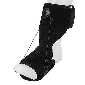Foot Drop Splint Brace, Compression Plantar Fasciitis Night Splint Sock, Adjust Angle Plantar Fasciitis Correct Foot Support Brace for Night Use