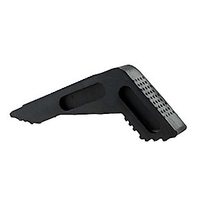 OIF Rubber Door Stopper Door Stop Wedge for Large Door Gaps to Keep Door Securely Open on All Surfaces, Non-Scratching Door Stop -Tall Type Design Brown