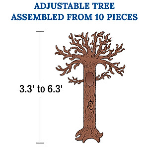 Carson Dellosa 64 pc Tree Bulletin Board Set, Tree Wall Decor and Leaf Cutouts for Classroom Decor, Fall Bulletin Board Decorations, Family Tree, Daycare, and Sunday School Decorations for Classroom