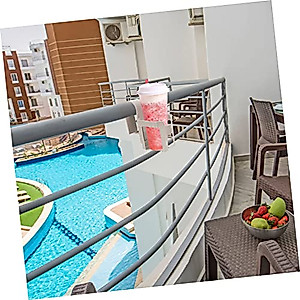 ULTECHNOVO Outdoor Supplies Beverage Refreshing Accessories Holder for Dink Party Garden Poolside Ground Drink Mug Hanging Cup Drinks Pool Above Storage Holders Rack Swimming