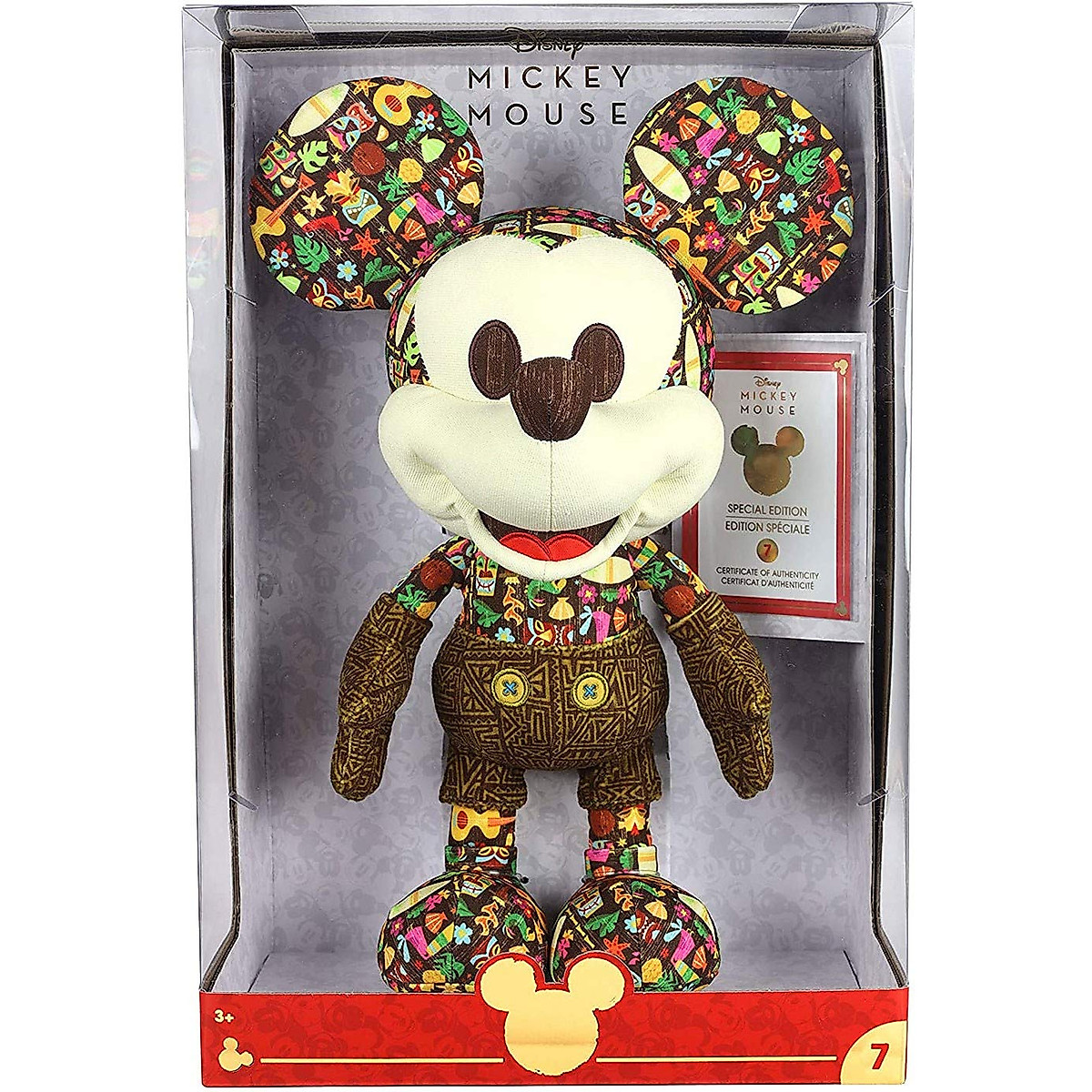 Limited-Edition Disney Tiki Mickey Mouse Plush