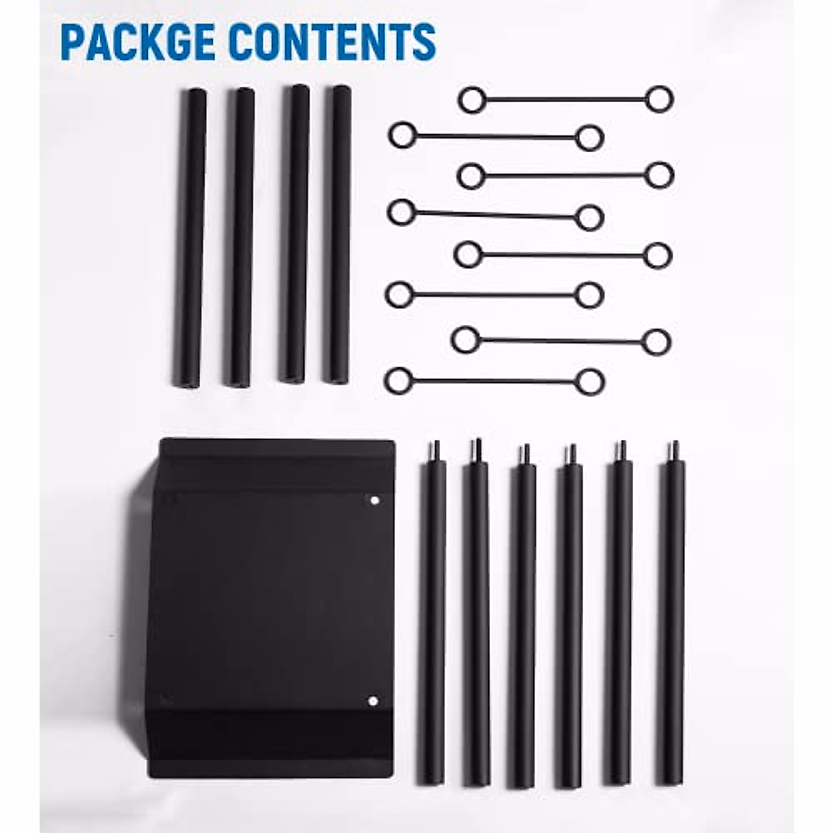 LEOPO Industrial Fireplace Log Holder Tower, Frame Indoor Outdoor Log Holder, Heavy Duty Wood Rack for Firewood