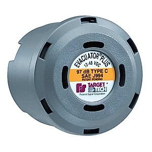 Federal Signal Back Up Alarm, 97dB, 3 in. Dual Function