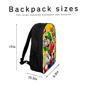 Jizokacw Stylished Boys Girls Japanese Game Laptop Bag for Game Lover Backpack for Teen Adult Men Women