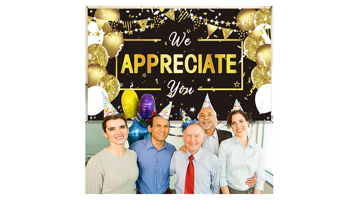 Employee Appreciation Banner | Celebrate Teams & Staff