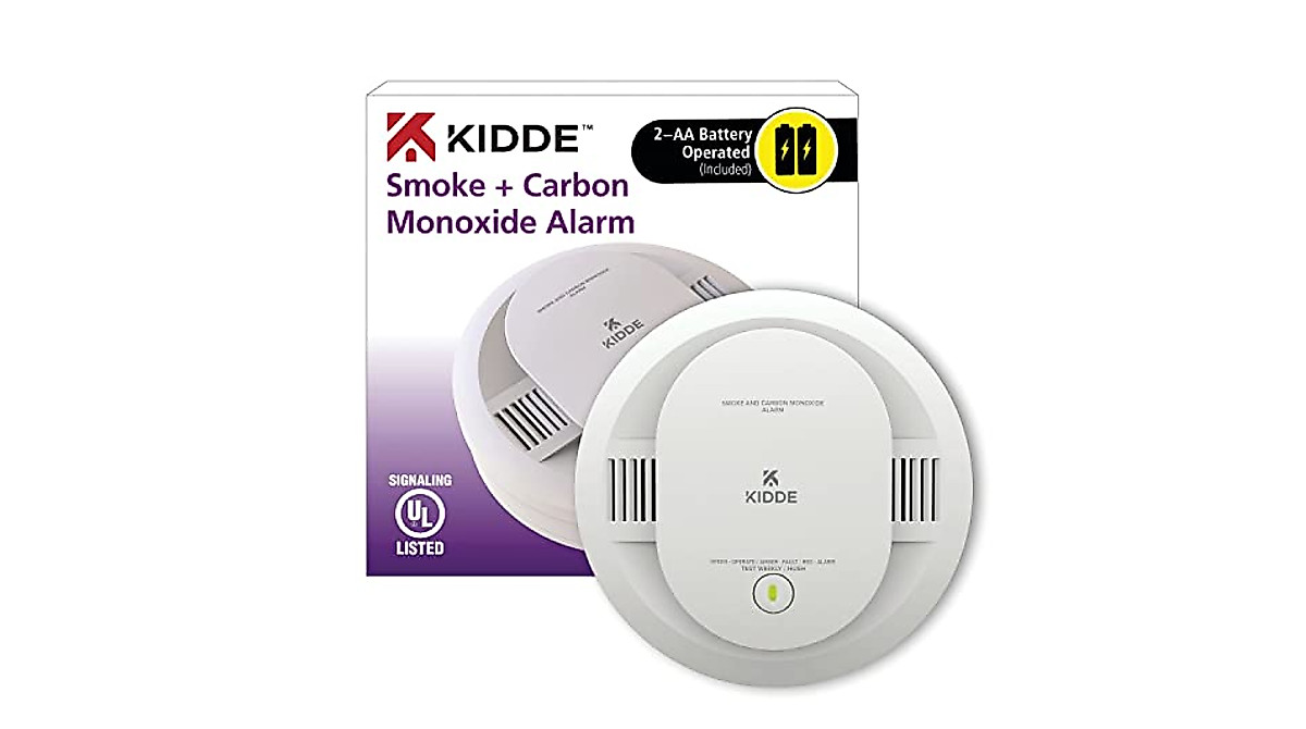 Kidde Smoke & CO Detector & Fire Extinguisher - Safety Duo