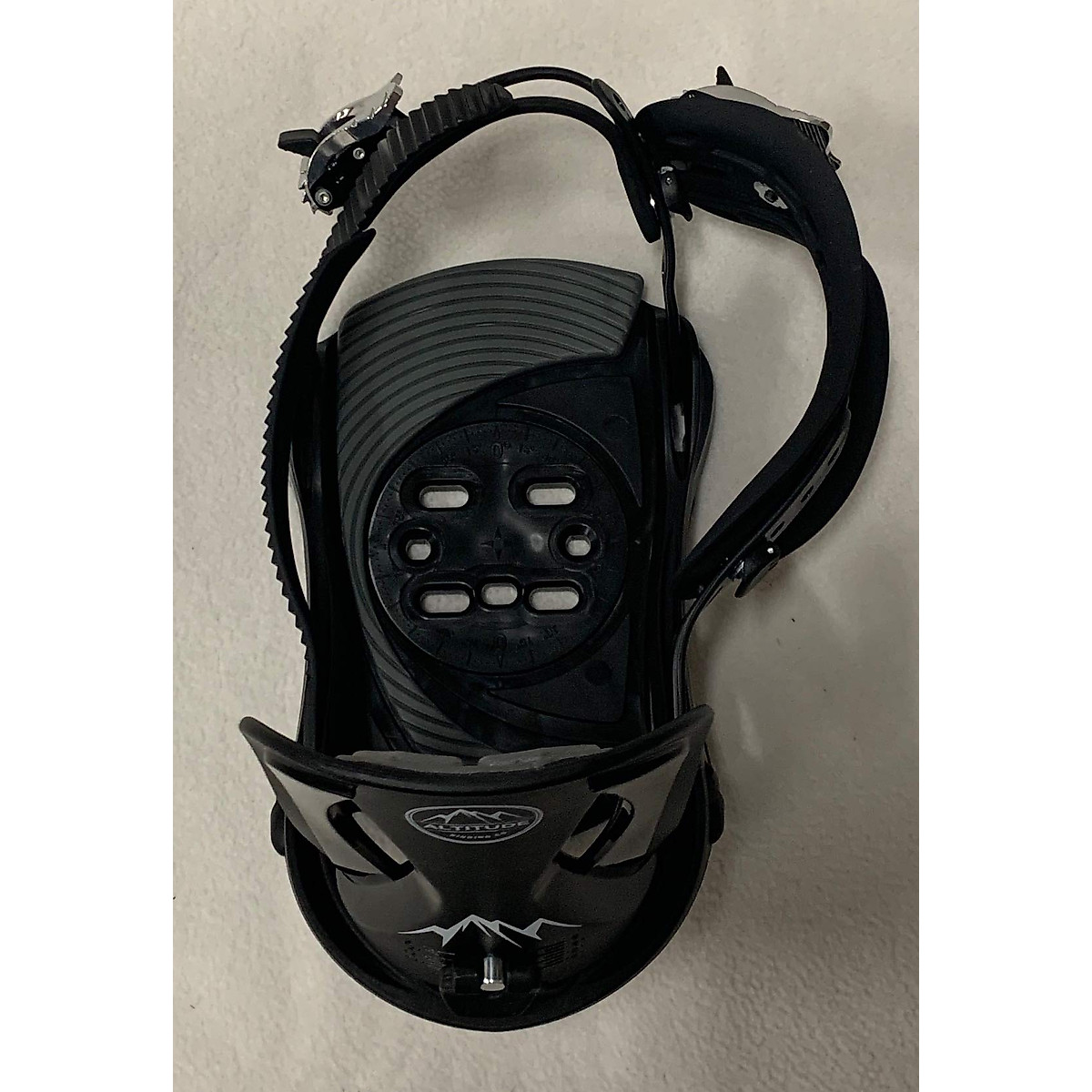 ALTITUDE "Rider 4X4 Burton 3D EST Snowboard BINDINGS (Black) S/M Men 6-8.5 Women 7-9.5