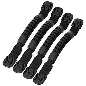 LIXADA Kayak Carry Handles 4pcs Black Kayak Accessories Kayak Handles