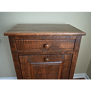 ZUMAHA Trash can | Rustic Special Walnut | Kitchen Trash can Cabinet