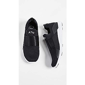 APL: Athletic Propulsion Labs Men's Techloom Bliss Running Sneakers, Black/Black/White, 14 Medium US