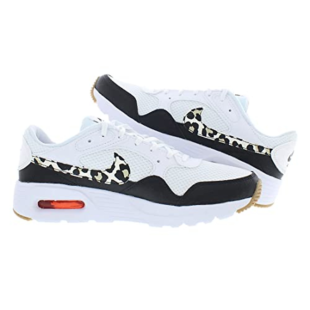 Nike Air Max Sc Womens Shoes Size 7, Color: White/Black-Team Orange