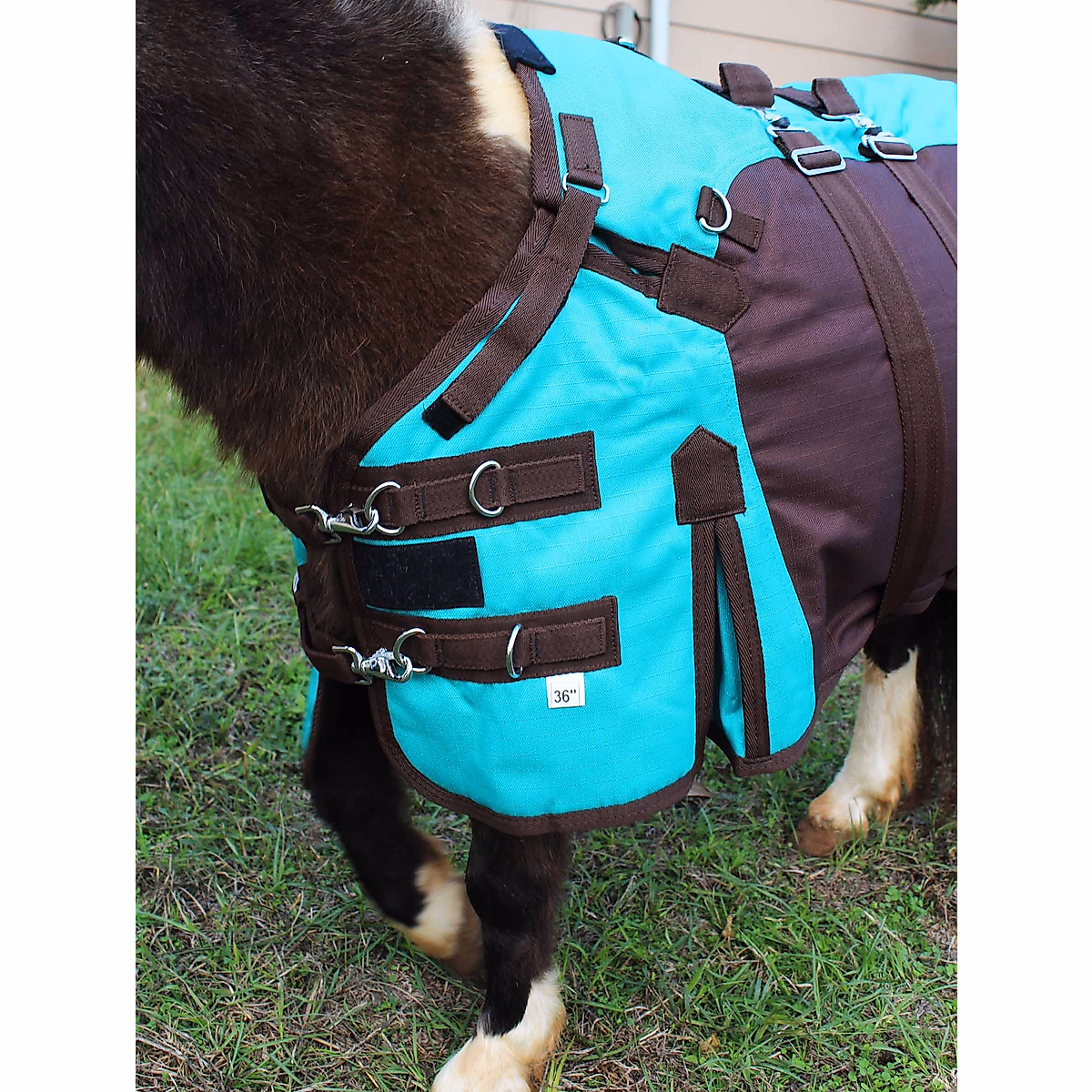 CHALLENGER 36" 1200D Miniature Weanling Donkey Pony Horse Foal Winter Blanket 51976TL