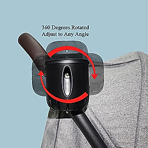 Cup Holder with Phone Holder, 2 in 1 Drink Holder by Volcaconiosis, Cup Holder for Boat Bike Stroller Cup Holder for Vista, Cru, Minu and Yoyo, Stroller Accessories Wheelchair Accessories…