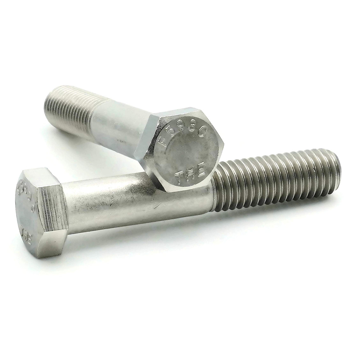 Hex Cap Screws 18-8 Stainless Steel - 1/4-20 x 4 PT Qty-25