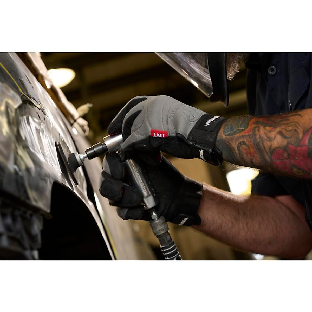 Ingersoll Rand 301B Air Angle Die Grinder, 21,000 RPM, 0.25 HP, 1/4" Collet, Front Exhaust