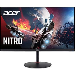 Acer Nitro XV272U Vbmiiprx 27" Zero-Frame WQHD 2560 x 1440 Gaming Monitor | AMD FreeSync Premium Agile-Splendor IPS Overclock to 170Hz Up 0.5ms 95% DCI-P3 1 Display Port & 2 HDMI 2.0