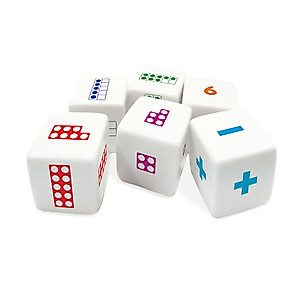 Junior Learning Number Dice Educational Action Games