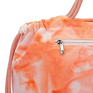 Kipling Konawa Tie Dye Tote Bag Tie Dye Red