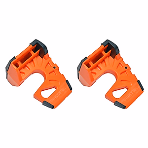Wedge-It - The Ultimate Door Stop - Orange (2 Pack)