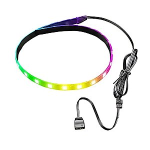 MuYiYi11 Lamp COOLMOON LED Light Strip Magnetic 40cm PC Computer CaseLight Bar with 4Pin RGB/5V ARGB for MotherboardLight Bar for Computer Peripherals