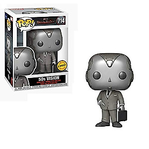 Vision 50's Chase Edition Pop #714 Pop TV: Wanda Vision Vinyl Figure (Bundled with EcoTek Protector to Protect Display Box)