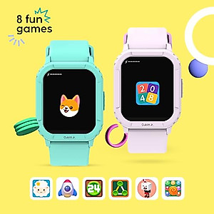 Cubitt Jr Smart Watch Fitness Tracker for Kids and Teens, Games, Step Counter, Sleep Monitor, Heart Rate Monitor, Calculator, Activity Tracker, 1.52" Touch Screen, Waterproof