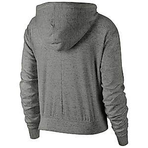 Nike NSW Gym Vintage Hoodie Full Zip Dark Grey Heather/Sail LG