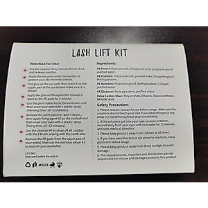 Bestauty Eyelash Lifting Set, Lash Lifting Kit Eyelash Curling Makeup Tools DIY Eyelash Extension Kit Lash Lift Kit Semi-Permanent Curling Suitable for Salon Home Use